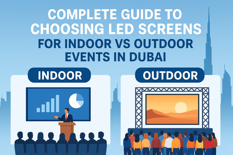 Complete Guide to Choosing LED Screens for Indoor vs Outdoor Events in ...